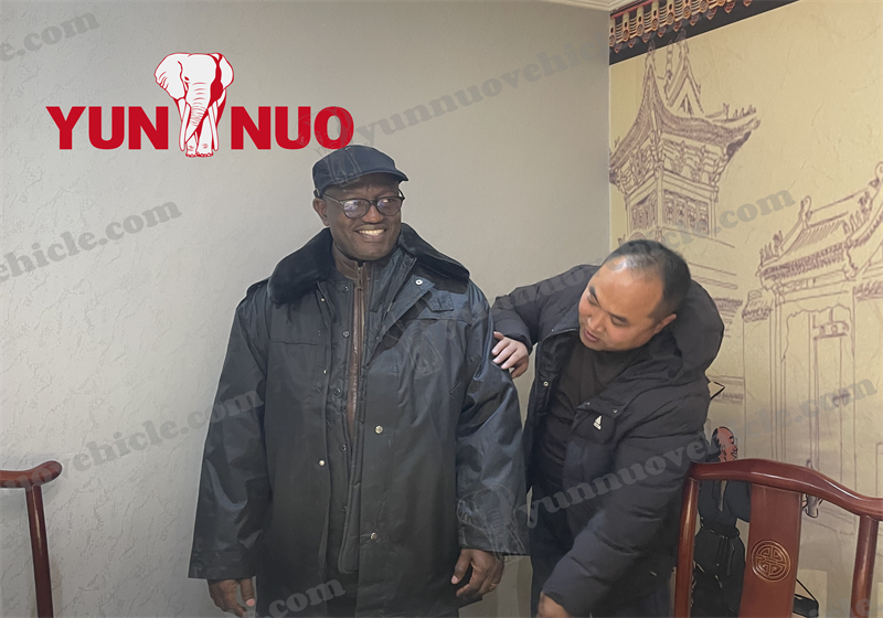 A customer from Ghana purchased a Toyota Coaster equipped with the N04C ...