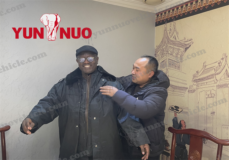 A customer from Ghana purchased a Toyota Coaster equipped with the N04C ...